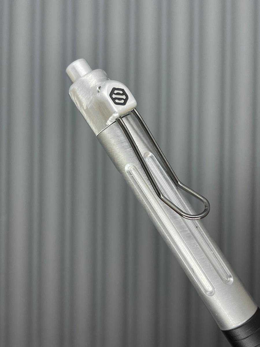 Spoke Click Prototype (Alpha): Black Aluminum Taper Grip, Bare Aluminu ...