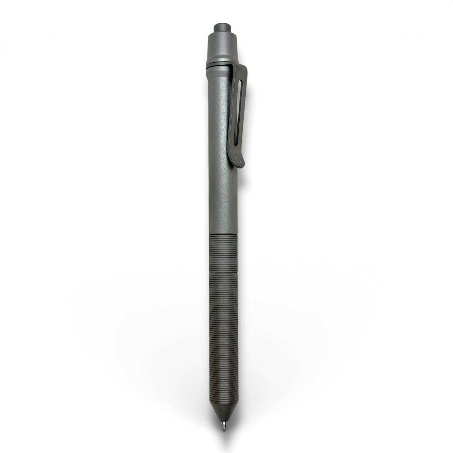 > Spoke Click Model CX-E: Matte Titanium / Milli-Groove Grip (Uses Pen ...